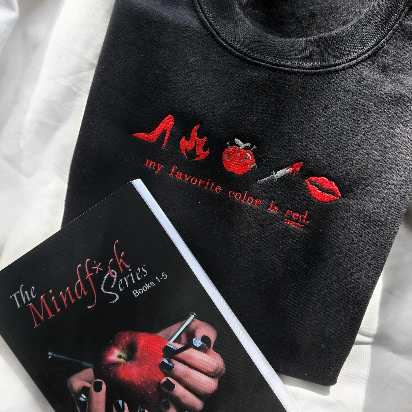Lana Myers Embroidered Sweatshirt Mindfck Series Inspired The Book