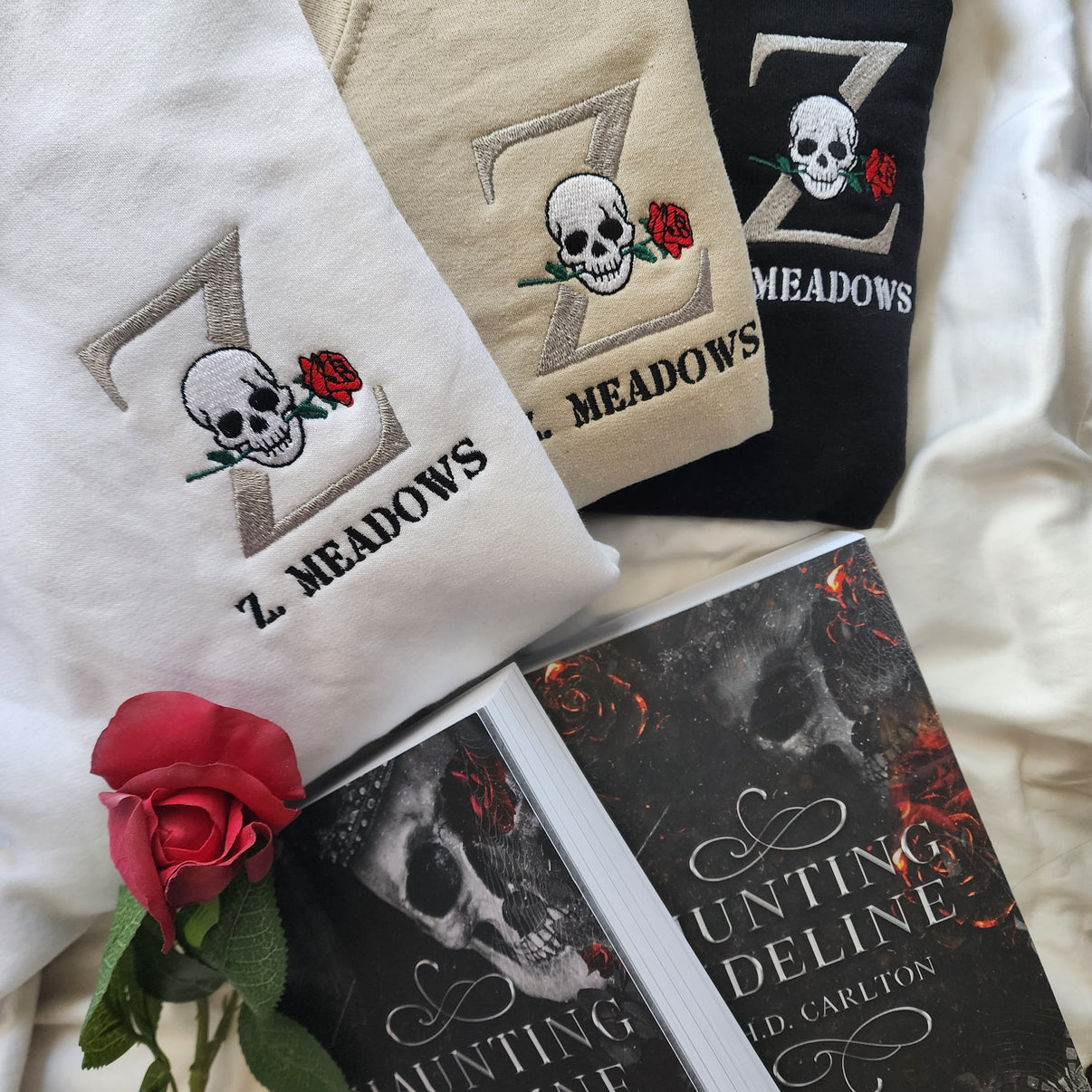 Zade Meadows 'Z' Uniform Embroidered Sweatshirt (Haunting Adeline ...